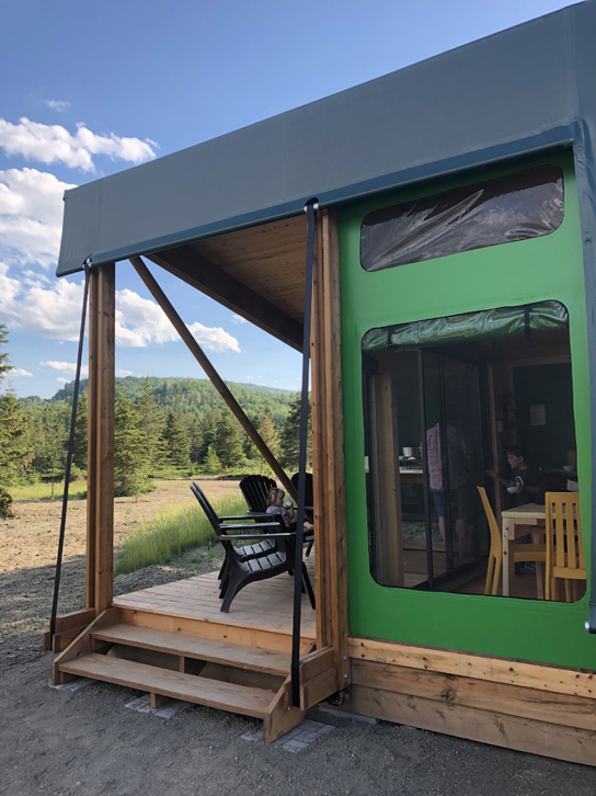 Prêts à camper au Parc national du Bic! | Famille au menu