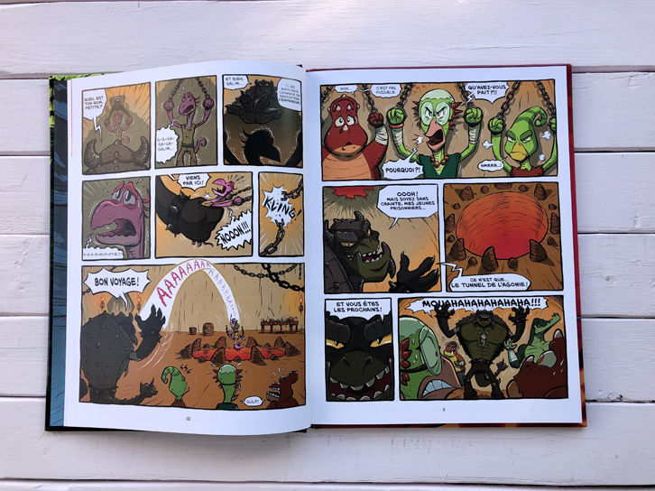 Aventurosaure, tome 4, Les portes de Jurassia | Famille au menu