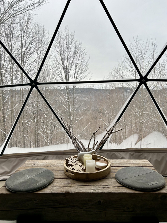 Un séjour de rêve aux Dômes Outaouais | Famille au menu